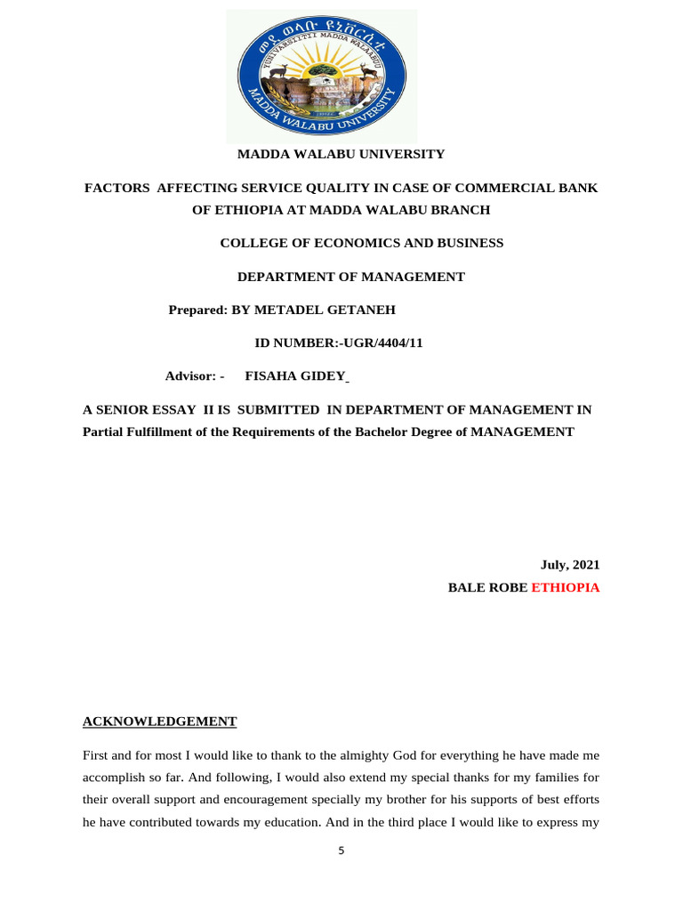 Chala Abe Reserch | PDF | Marketing | Value (Economics)