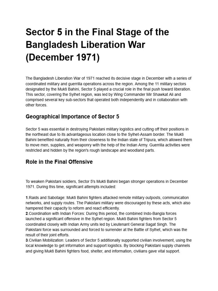 Tawsif Reza Alif HIS103 | PDF | National Security | Military Operations