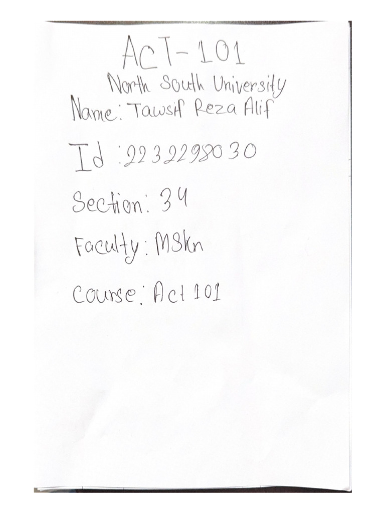 North South University | PDF