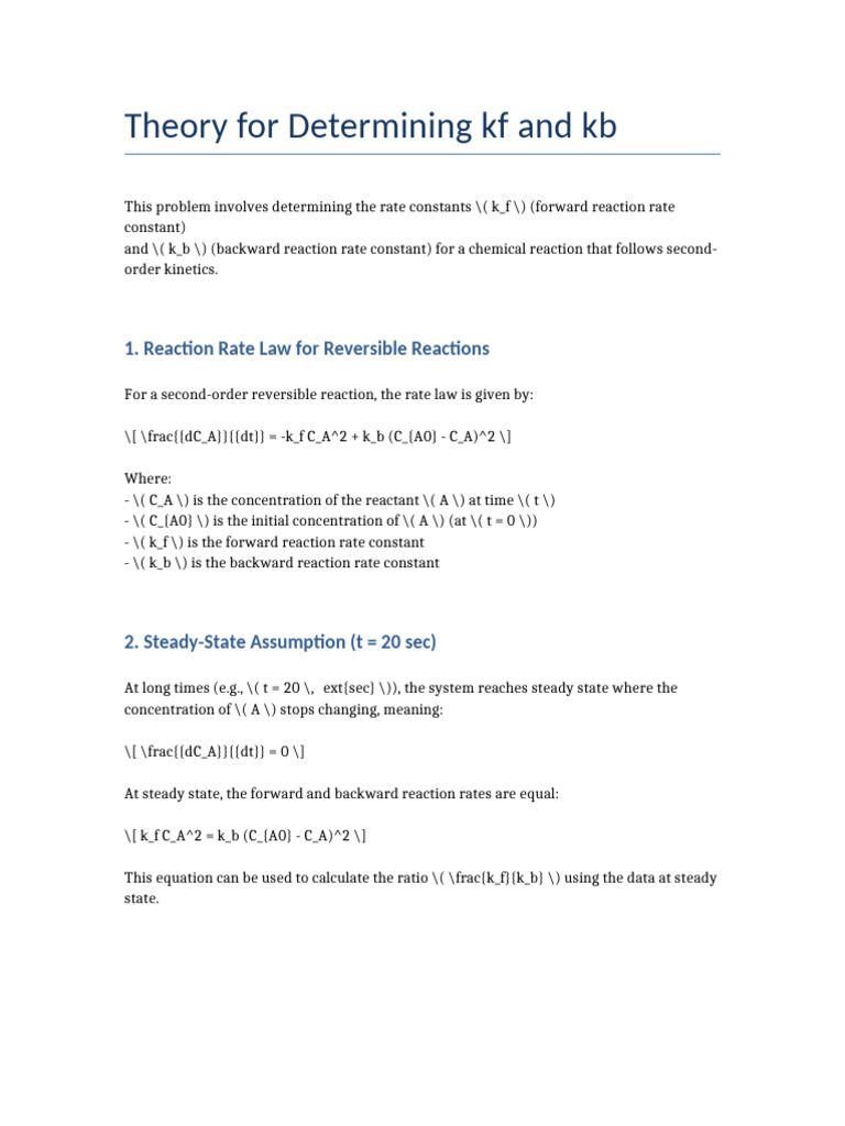 Theory KF KB Simple | PDF