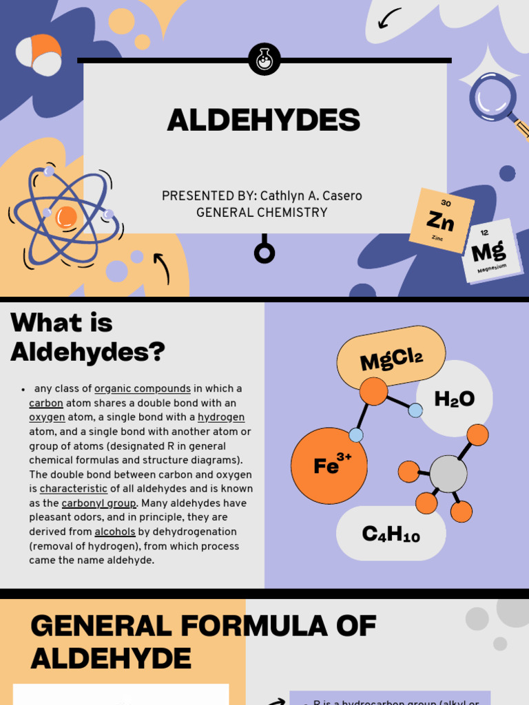 Aldehydes | PDF | Aldehyde | Physical Sciences