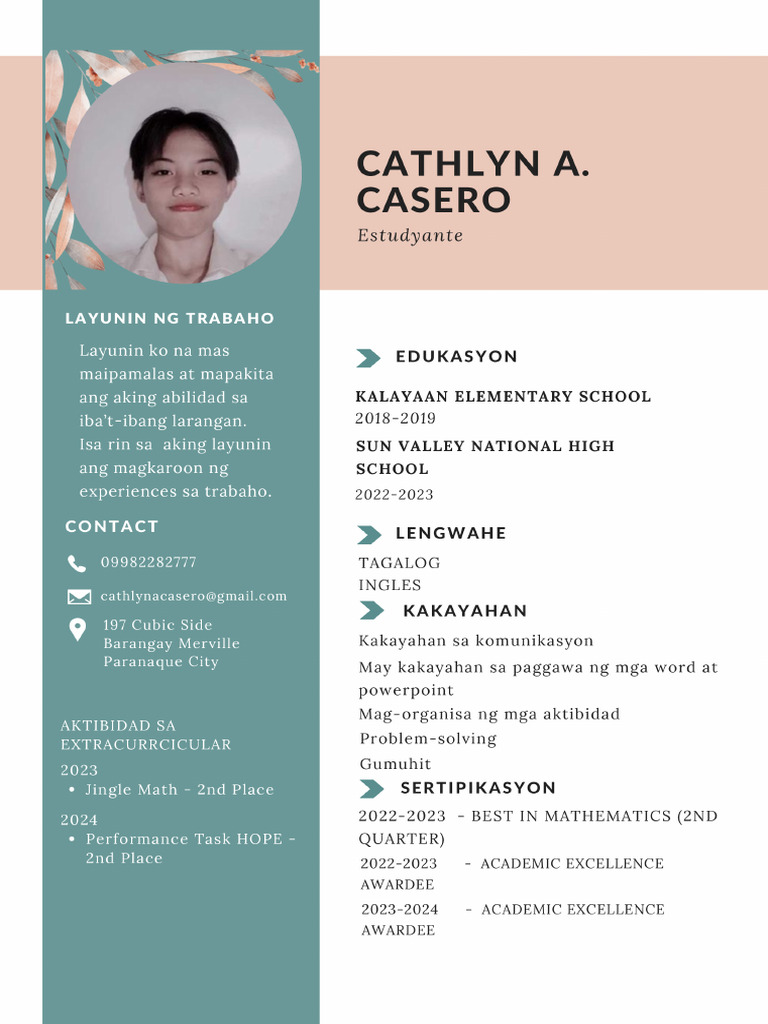 Cathlyn A. Casero | PDF
