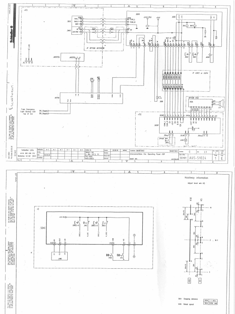 Schindler Smart Wiring Diagram - 230517 - 222003 | PDF