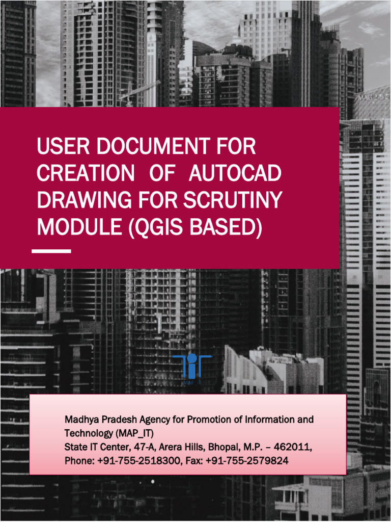 AutoCAD Drawing Guide for QGIS Users | PDF | Comma Separated Values | Geographic Data And ...