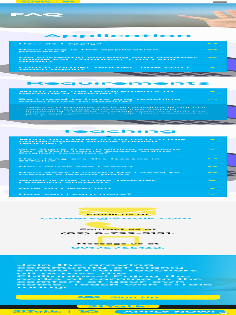 FAQ 51talk | PDF | Career & Growth