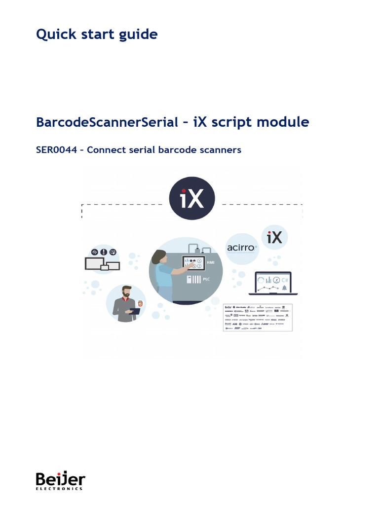 SER0044 QS Ix BarcodeScannerSerial V1.0.0-EN | PDF | Barcode | Image Scanner
