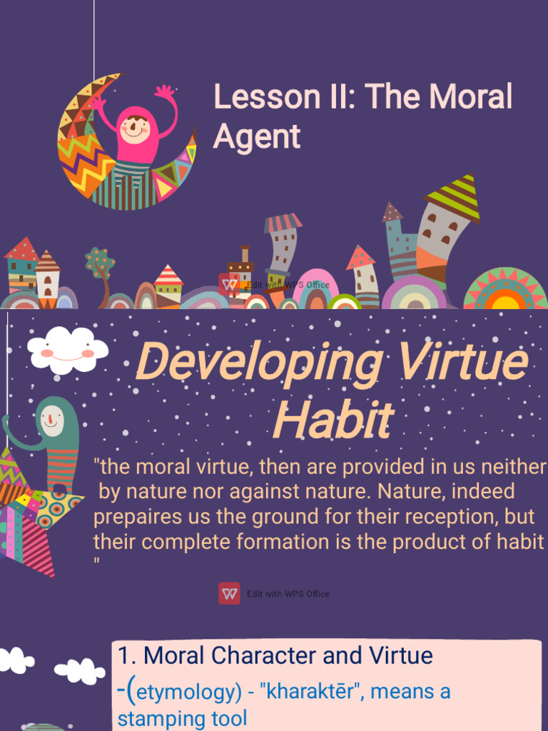 The moral Agent(ppt) | PDF | Liberal Arts Education | Psychological ...