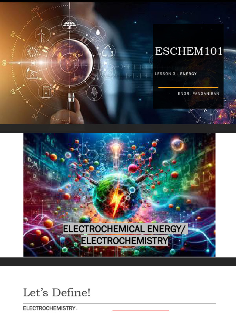 CHEM-LESSON-3.3 | PDF | Redox | Electrochemistry