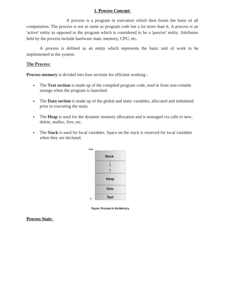 1.process Concept | PDF | Process (Computing) | Programming