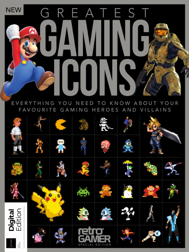 Retro Gamer Present S Greatest Gaming Icons 5th Edition April2023 | PDF