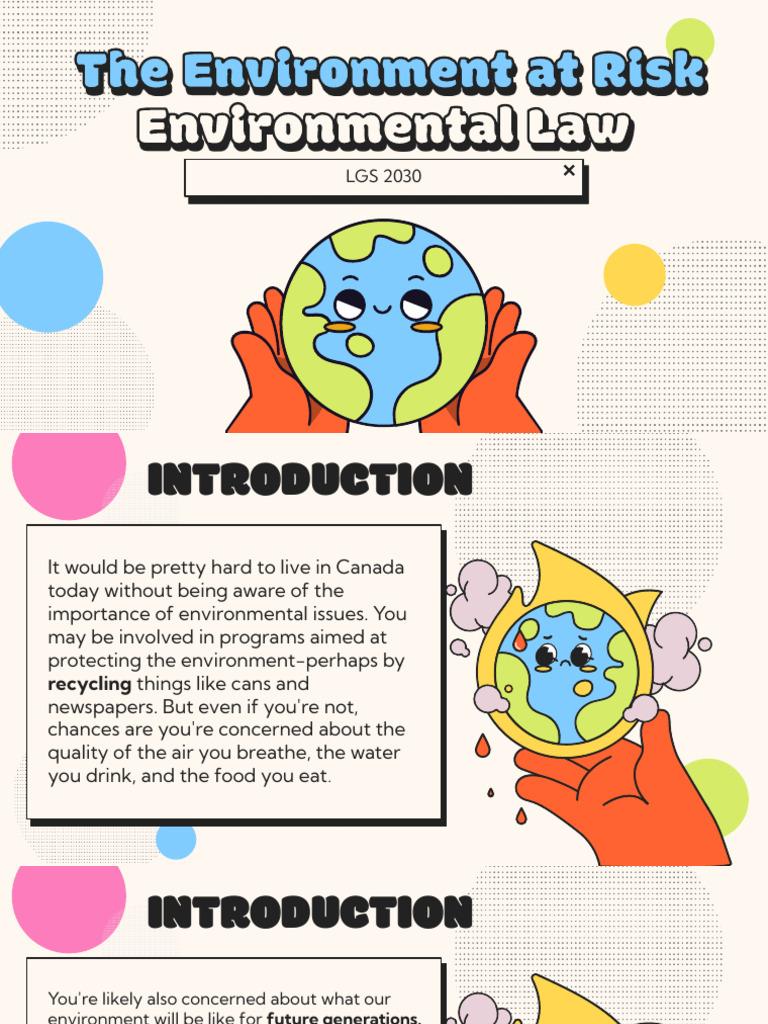 1.1 To 1.5 - The Environment at Risk | PDF | Tort | Trespass