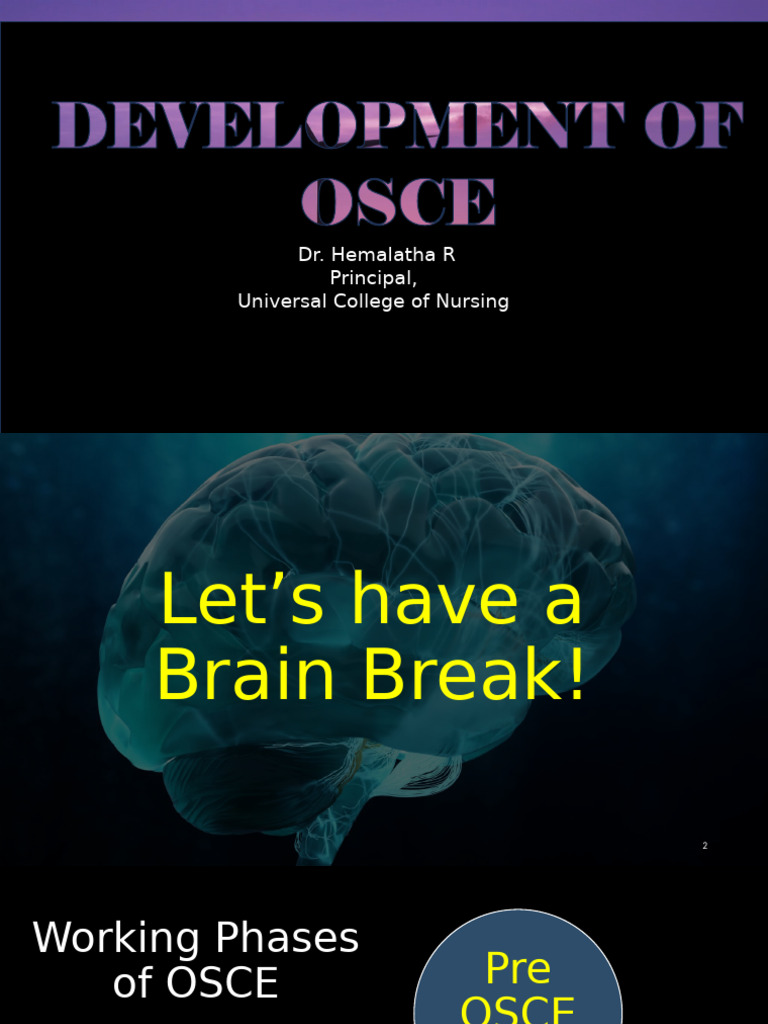 OSCE | PDF | Medicine | Medical Specialties