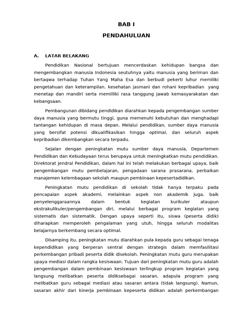 Proker Kesiswaan | PDF | Karier & Perkembangan