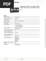 Datasheet - Easergy P5 Protection Relays - P5F30 | PDF ...
