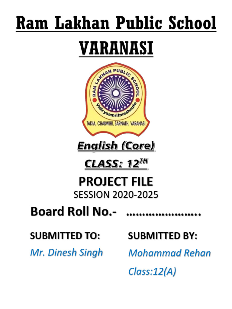 English Project | PDF