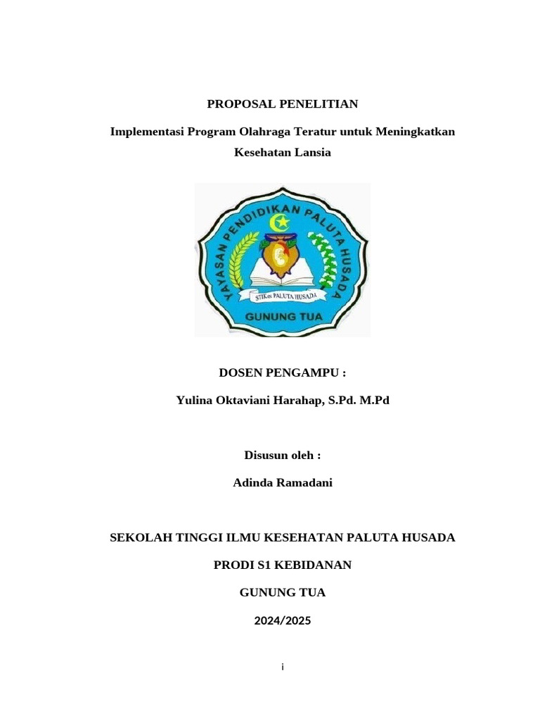 Implementasi Program Olahraga Teratur Untuk Meningkatkan Kesehatan ...