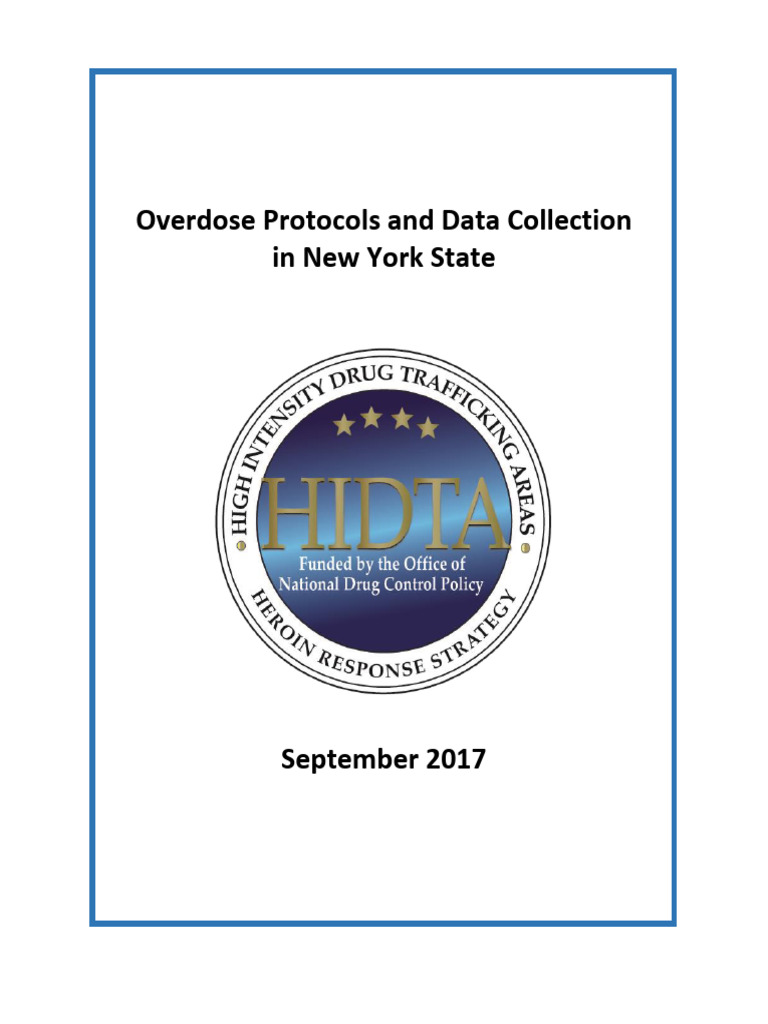New York State Overdose Response Protocols | PDF | Substance Abuse ...