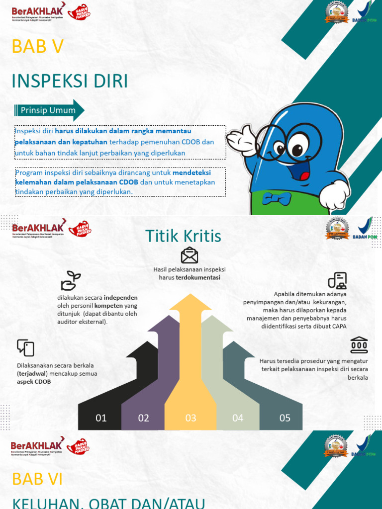 Prinsip Penerapan Cdob - Bahan Bimtek Smart Cdob Bab V, Vi, Vii, Viii, Ix, Dan Xi | PDF