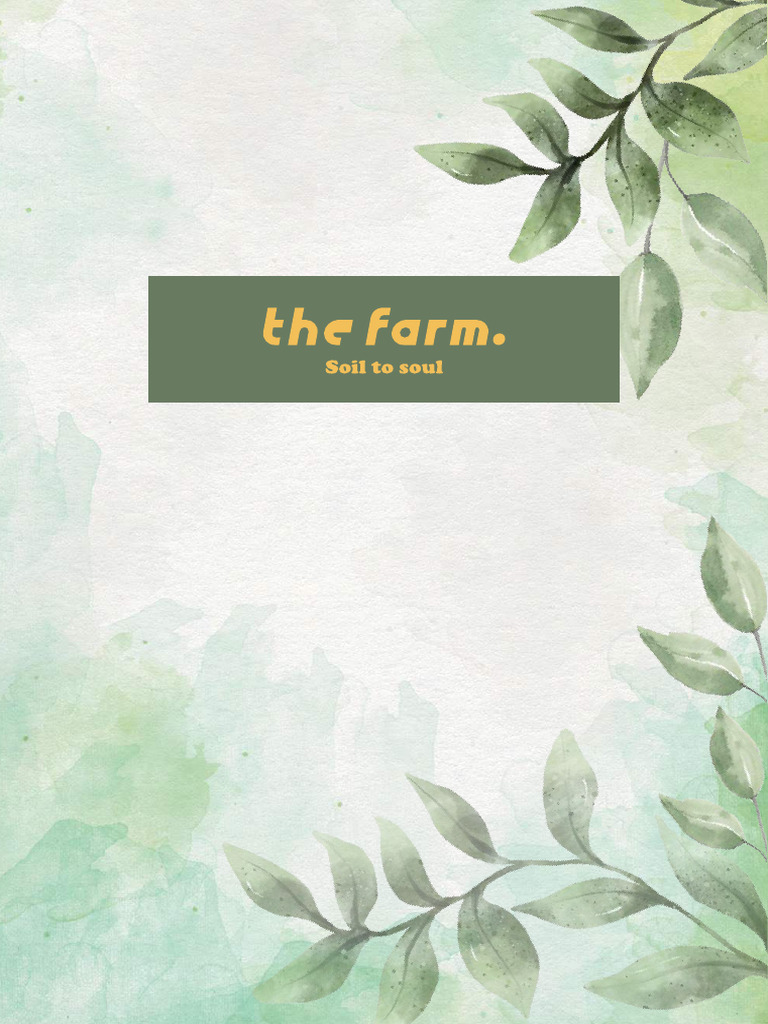 Farm-to-Table Brunch Menu Options | PDF | Hamburgers | Salad