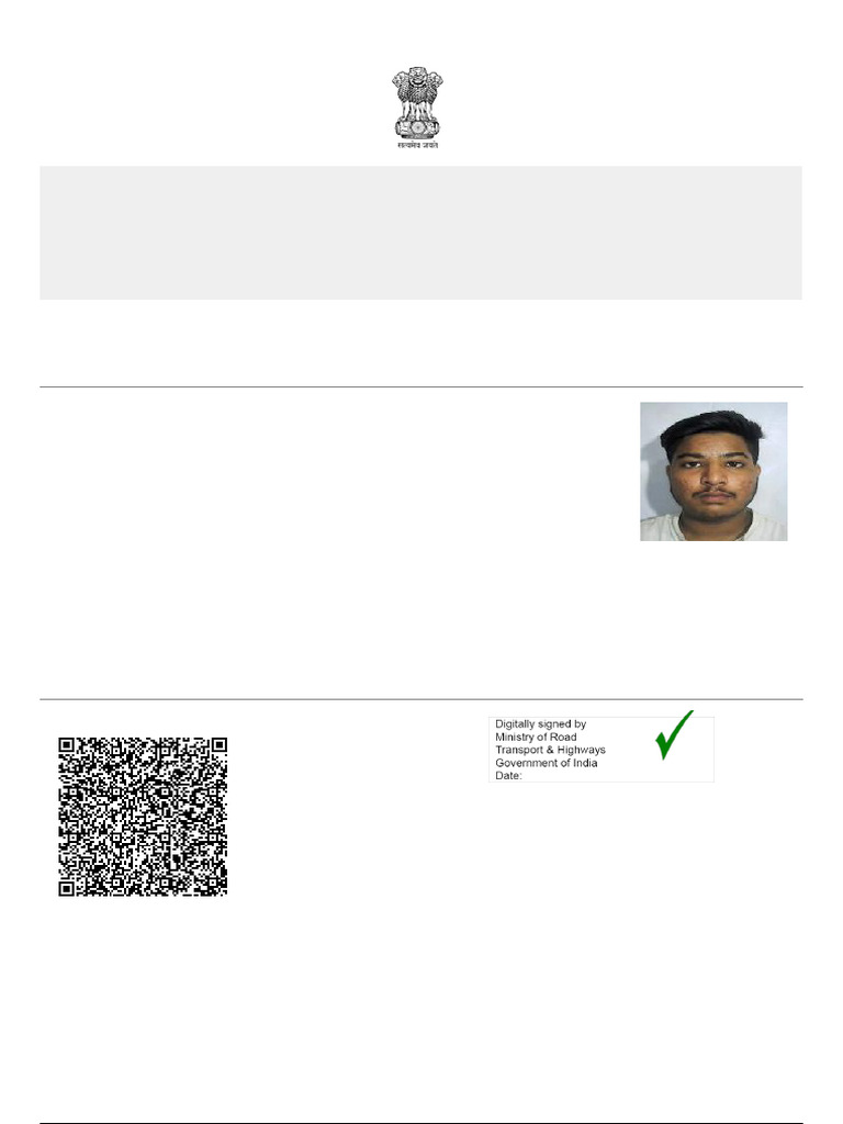 Thane RTO Driving License Details | PDF