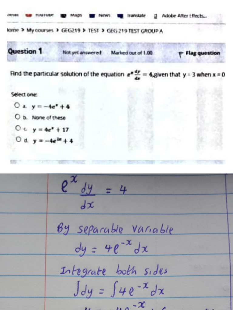 GEG 219 PQ Solution (By Beejay) | PDF