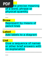 IB Command Terms | PDF | Argument | Evidence
