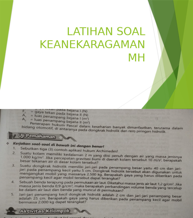 Latihan Soal Keanekaragaman MH | PDF