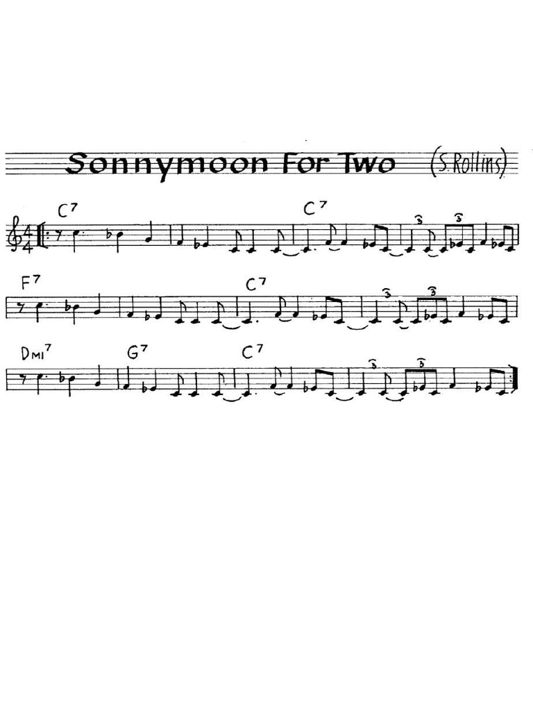 Sonnymoon For Two | PDF