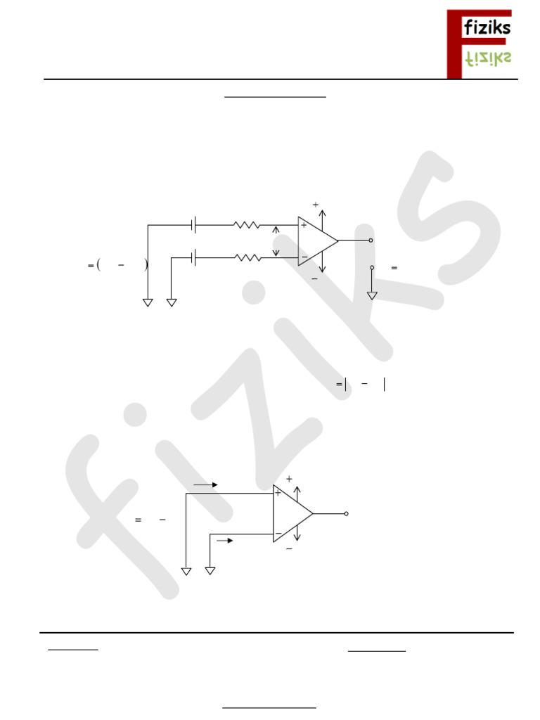 Operational Amplifier | PDF | Operational Amplifier | Amplifier