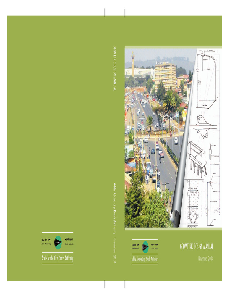 Geometric Design Manual Cover | PDF