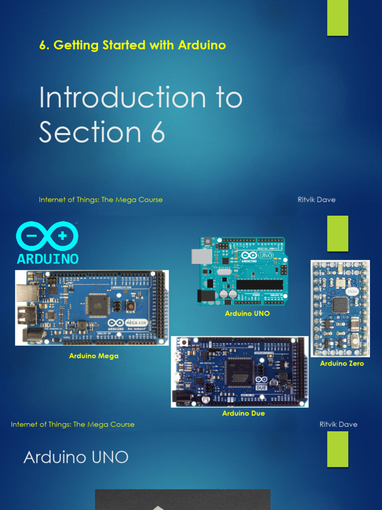 1.1 Introduction To Section 6 | PDF