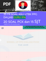 Soal-Soal Tryout IPA PPG | PDF