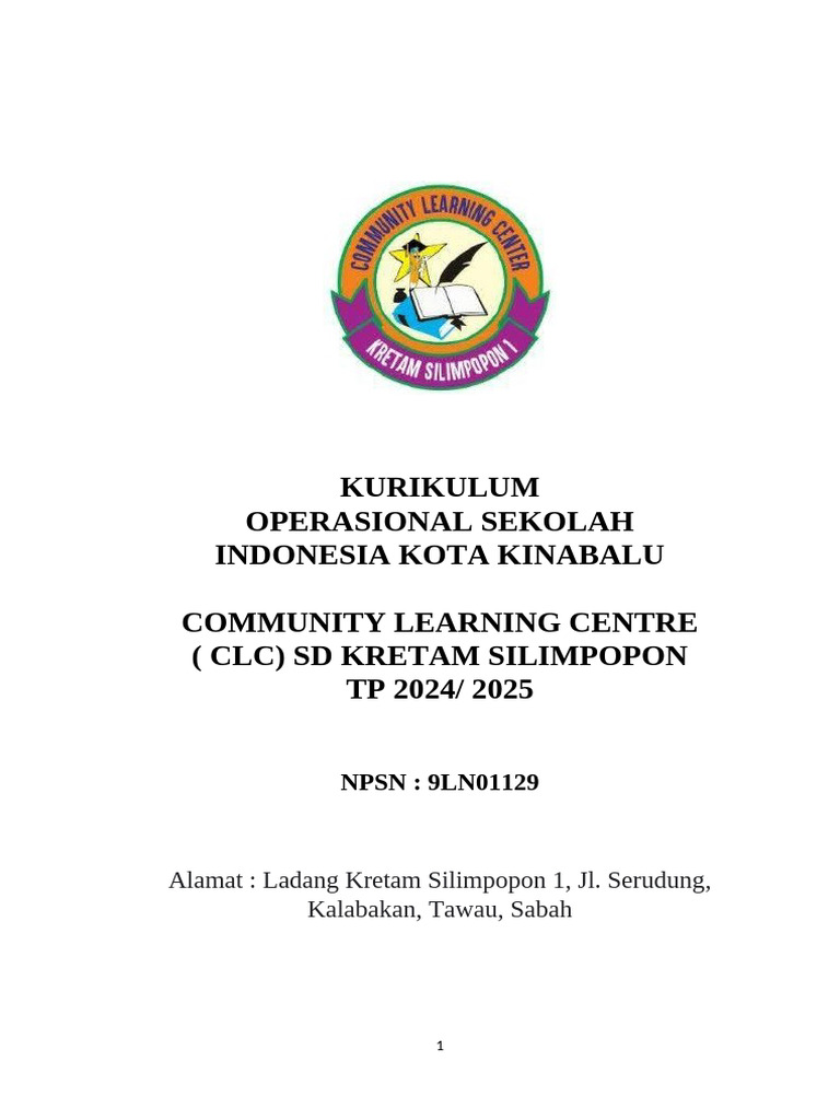 Cover, Halaman Pengesahan, Rekomendasi Dan Kata Pengantar, Daftar Isiko CLC | PDF | Karier ...