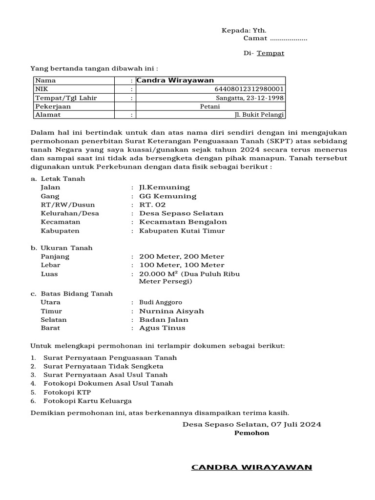 Format Tata Naskah SKPT | PDF