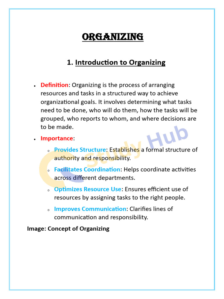 Organizing | PDF | Organizational Structure | Organizational Culture