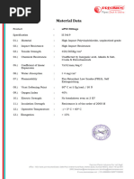 Technical Data Sheet - uPVC Pipe CLASS - 4 | PDF | Polyvinyl Chloride | Building Materials
