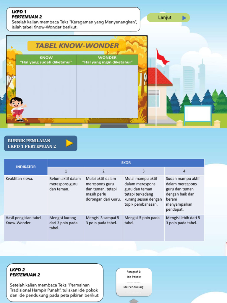 LKPD Dan Panduan Penilaian 2 | PDF