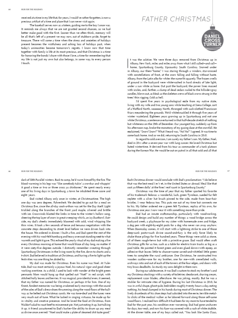 Father Christmas | PDF | Christmas | Shaving