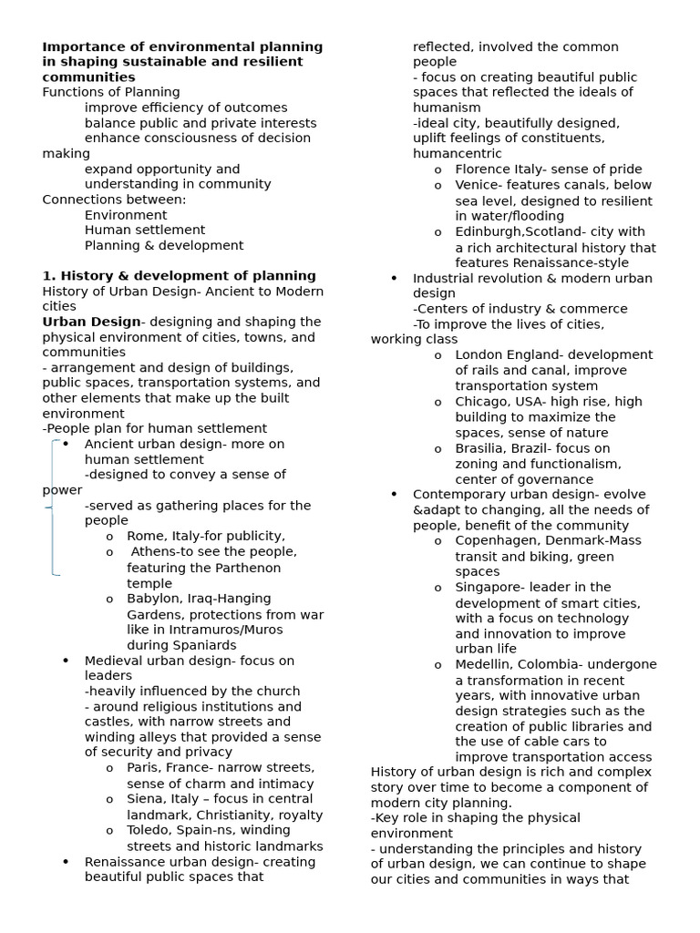 Envi Planning Reviewer | PDF | Sustainability | Urban Design