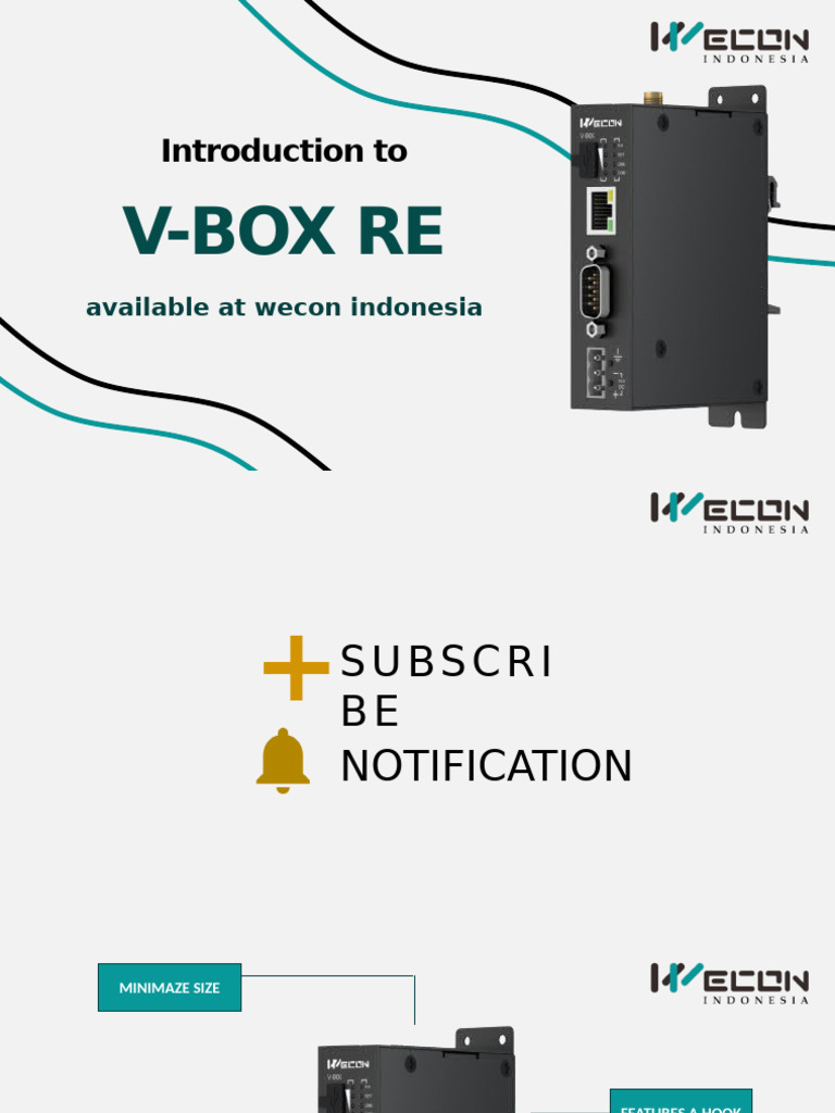 Wecon VBOX RE Introduction | PDF | Technology & Engineering