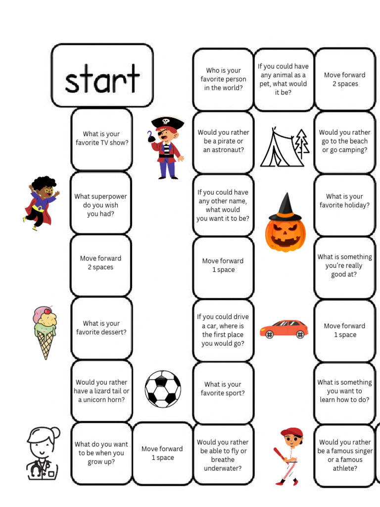 SocialQuestionsBoardGame 1 | PDF