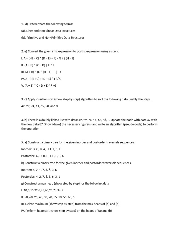 DSA Assignment | PDF | Teaching Methods & Materials | Technology & Engineering