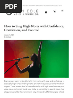 Essential Singing Techniques Guide | PDF | Singing | Vocal Pedagogy