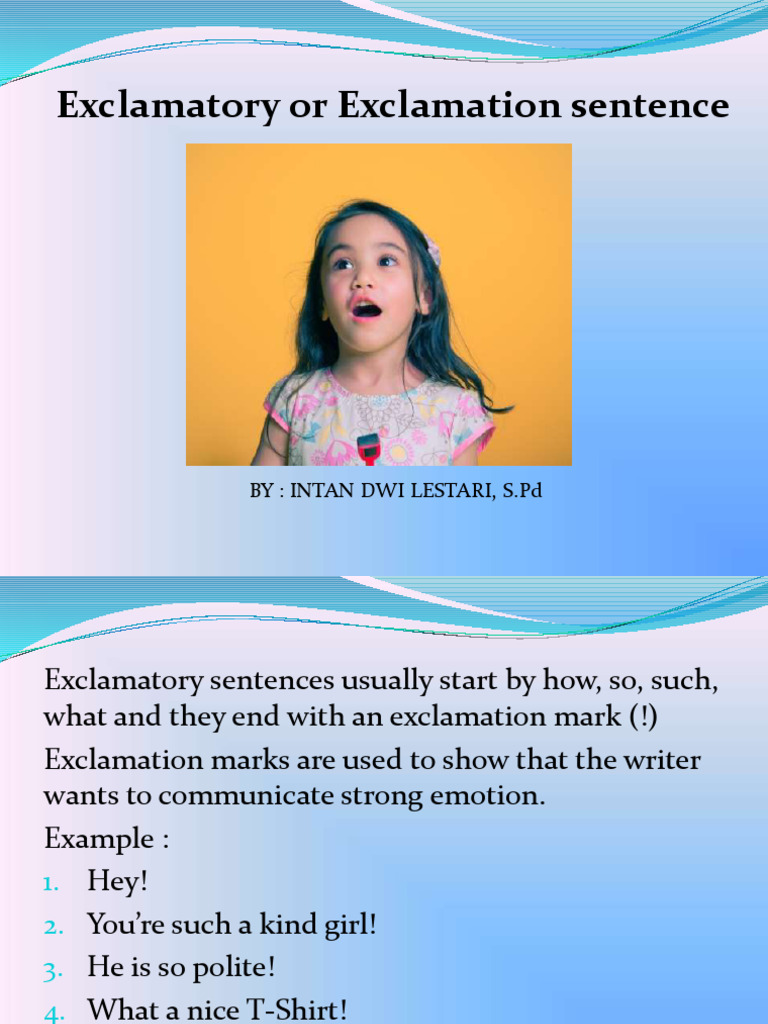 Exclamation OK SEND | PDF | Language Arts & Discipline