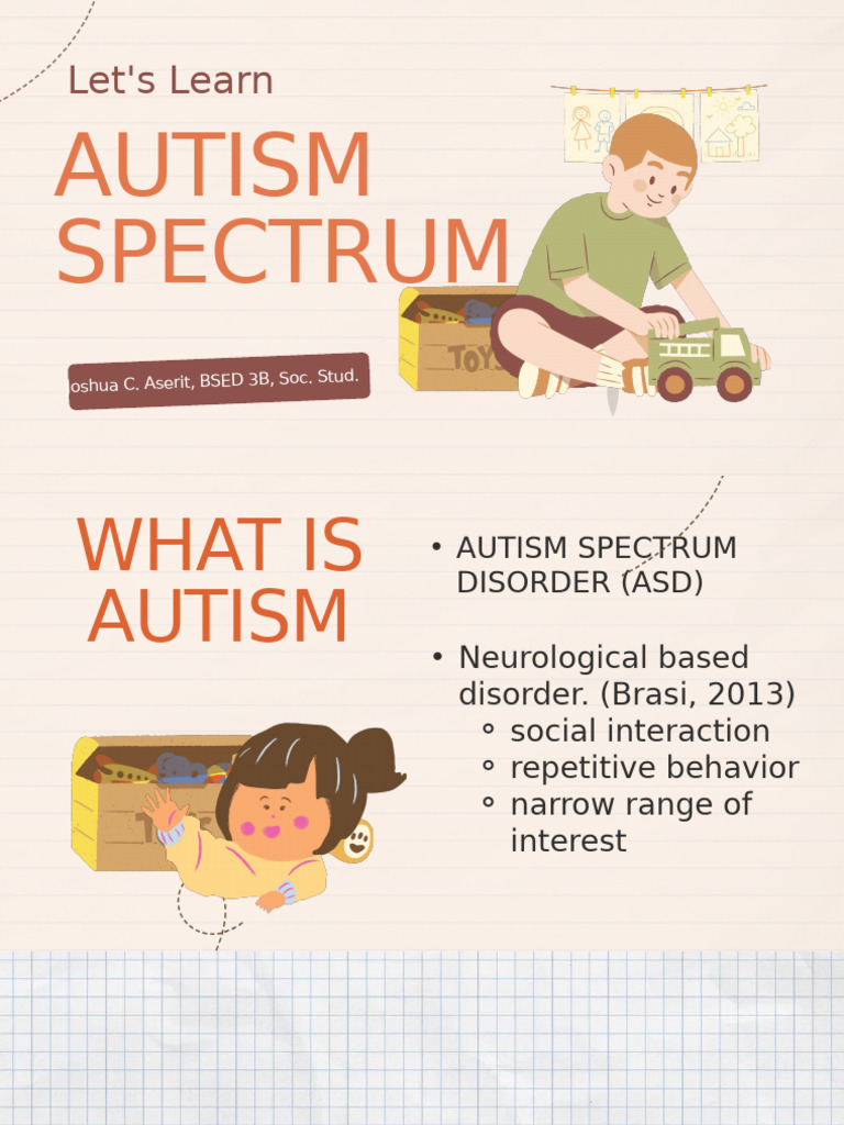 Beige Illustrative Memory Game Presentation | PDF | Autism Spectrum | Asperger Syndrome