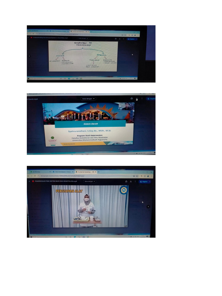 Foto Bukti Melihat Video Minggu 2 | PDF