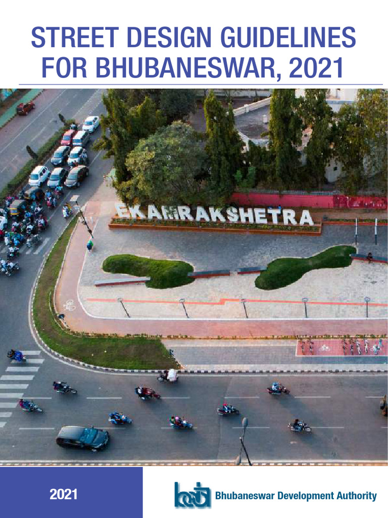 Street Guidelines Bda | PDF | Transport | Sustainable Transport