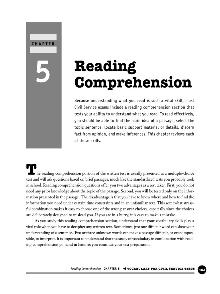 A4. Tips on Reading Comprehension | PDF