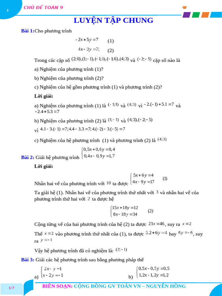 4 Luyen Tap Chung | PDF