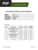 Food Disclaimer Form | PDF